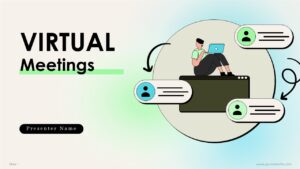 Virtual Meetings Presentation Templates and Google Slides