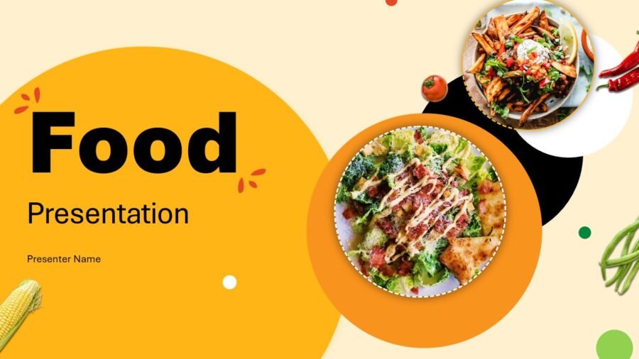 Food Presentation Templates and Google Slides | SlidesBrain