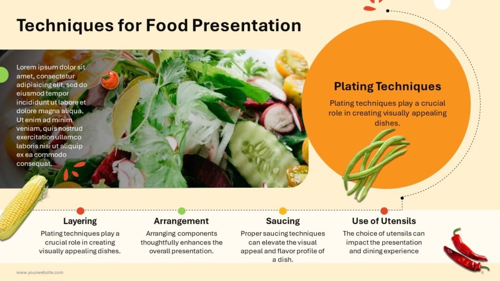 Food Presentation Templates and Google Slides | SlidesBrain
