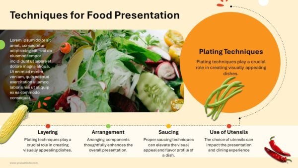 Food Presentation Templates and Google Slides | SlidesBrain