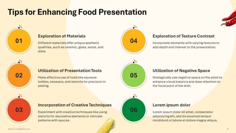Food Presentation - SlidesBrain LTD