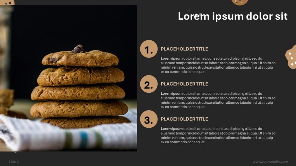 National Cookie Day Template | SlidesBrain