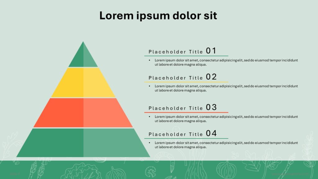 Nutrition Food Template - SlidesBrain LTD