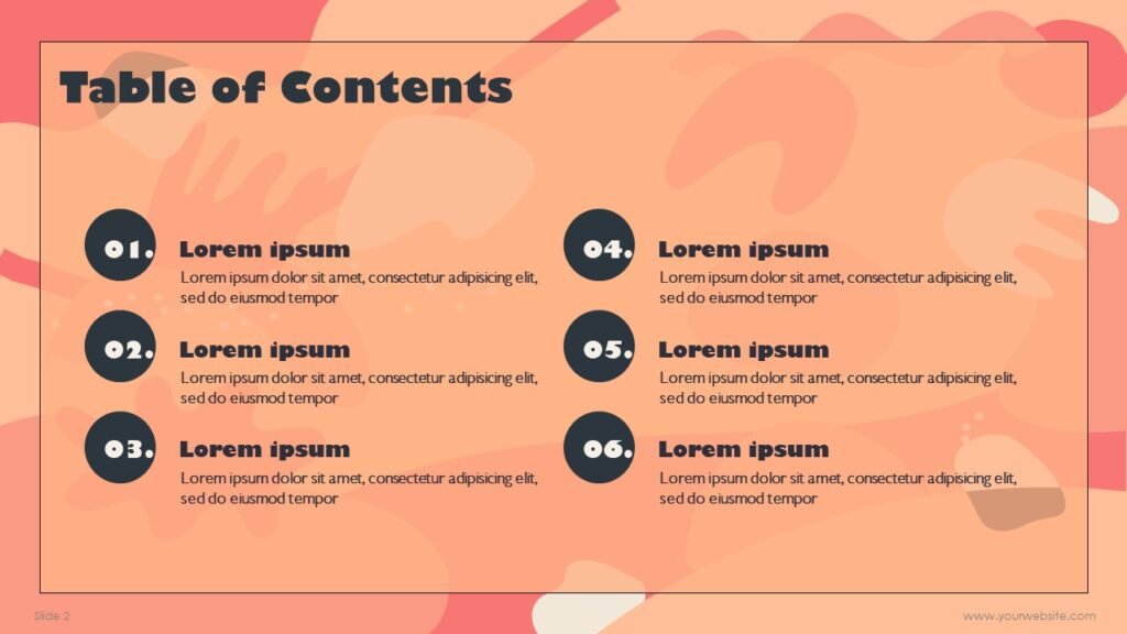Color of year 2024 Peach Fuzz Template | SlidesBrain