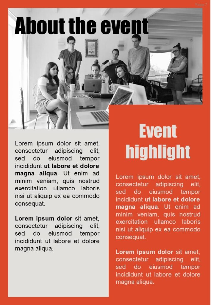 Modern Event Proposal - Slidesbrain