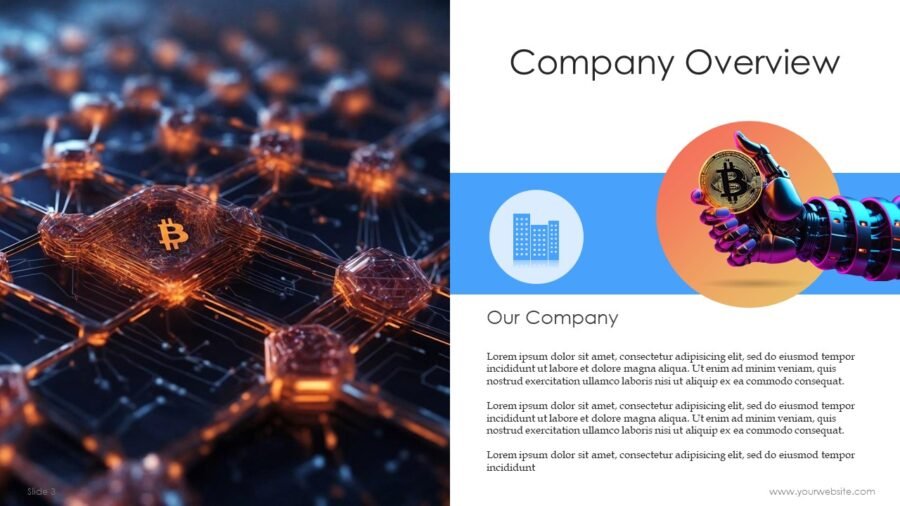 Bitcoin Company Pitch Deck Presentation | PPT and Google Slides
