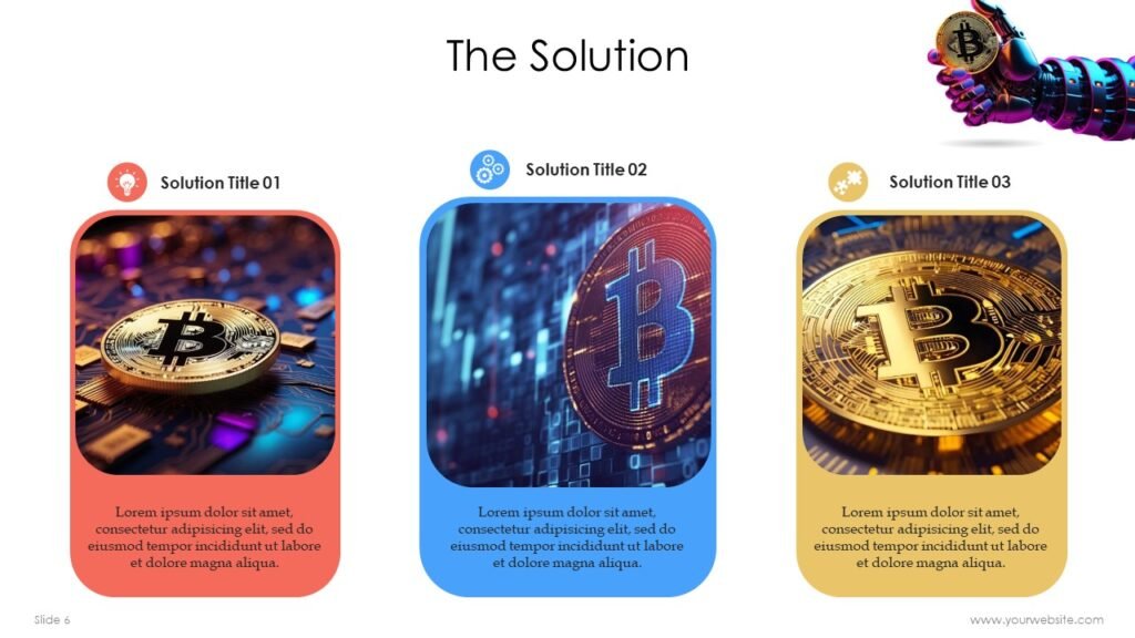 Bitcoin Company Pitch Deck Presentation | PPT and Google Slides
