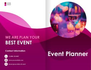 Event Planner Business Brochure Templates and Google Slides