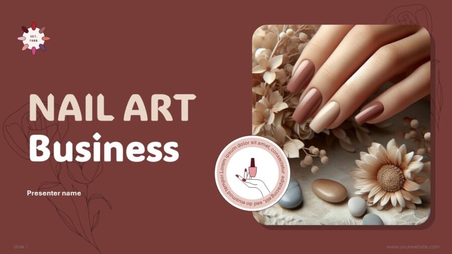 Free Nail Art Business Templates and Google Slides