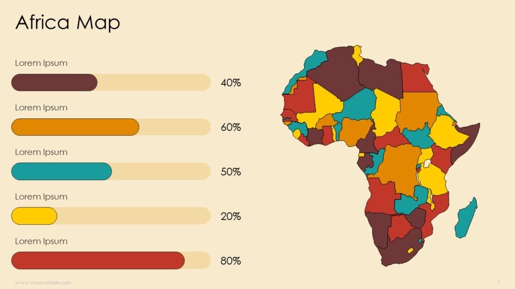 Africa Map Presentation Templates and Google Slides