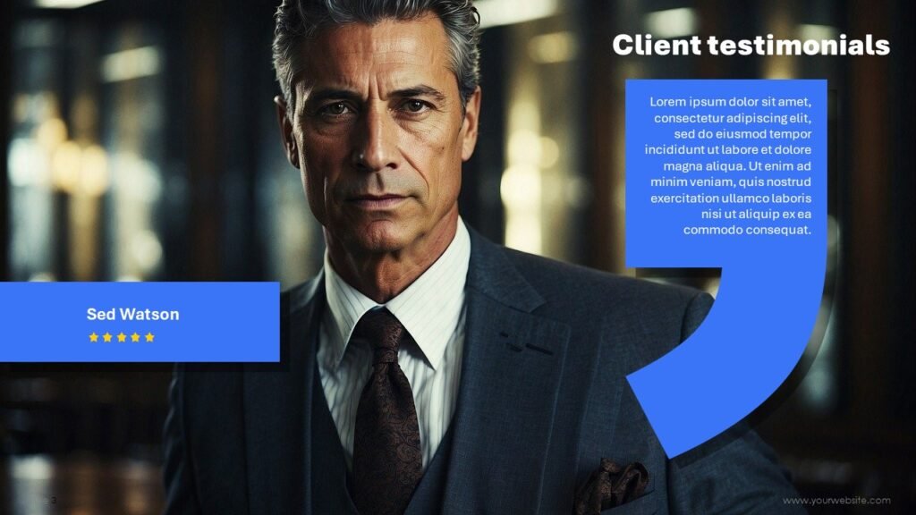 Client Testimonials Presentation Templates and Google Slides