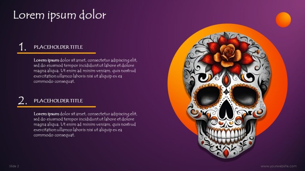 Day of the Dead Presentation Templates and Google Slides