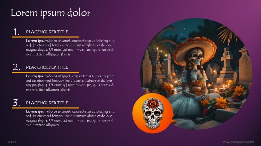 Day of the Dead Presentation Templates and Google Slides