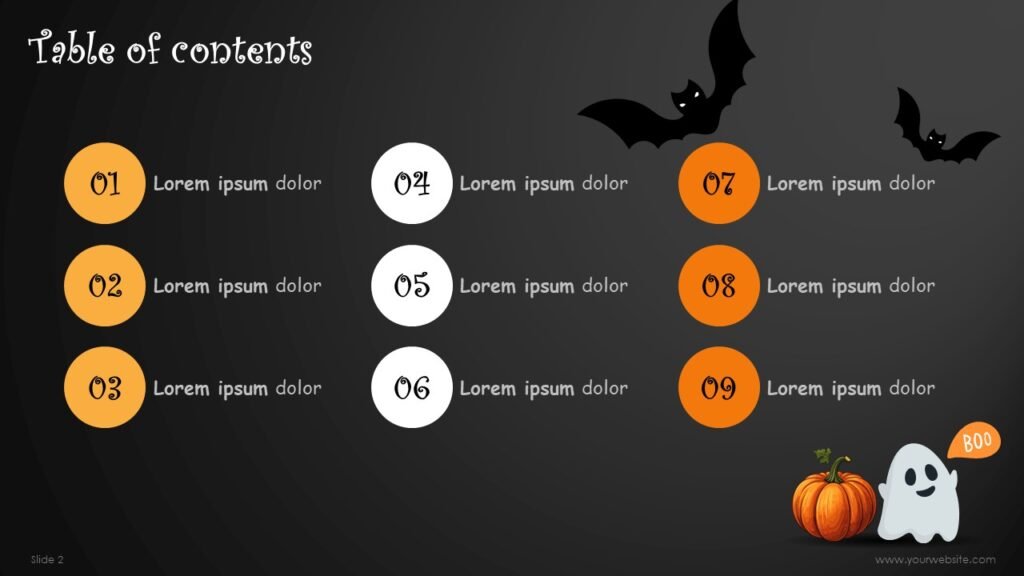 Free Happy Halloween Presentation Templates and Google Slides