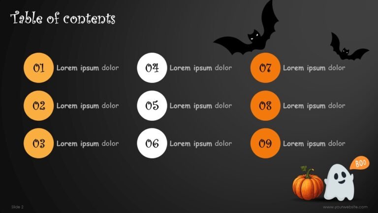 Free Happy Halloween Presentation Templates and Google Slides