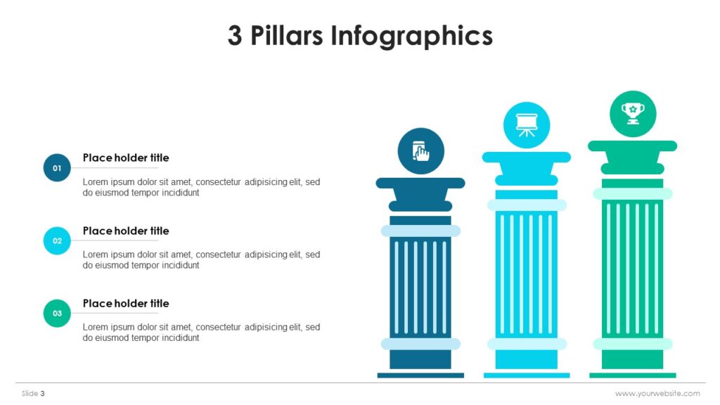 Pillars Infographics Templates and Google Slides | SlidesBrain