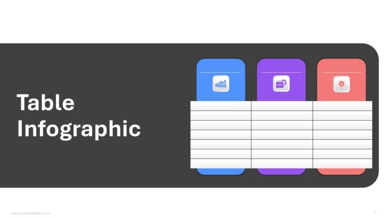 Table Infographic PowerPoint Templates and Google Slides