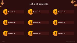 Free Amazing Dark Fall Aesthetic PowerPoint Templates