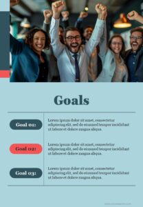 Corporate Blueprint Proposal A4 Presentation and Google Slides