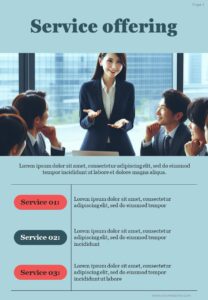 Corporate Blueprint Proposal A4 Presentation and Google Slides