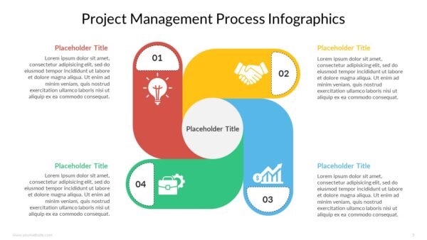 Project Management Process Infographics Templates