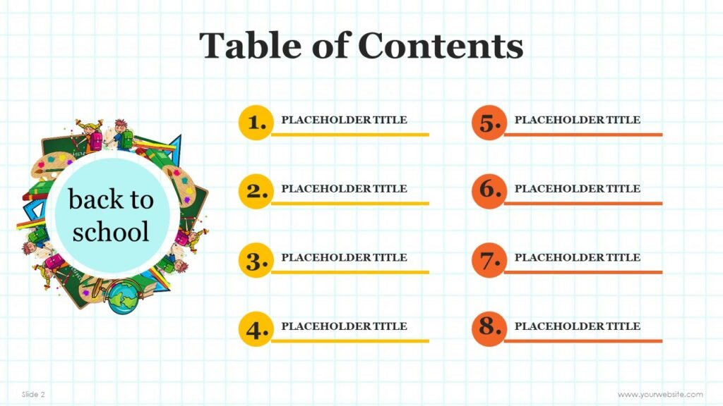 Free Back to School Presentation Templates and Google Slides