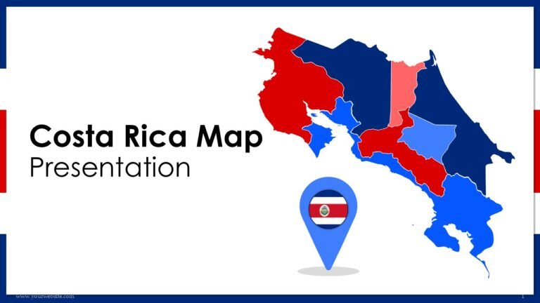 Costa Rica Map Presentation Templates and Google Slides