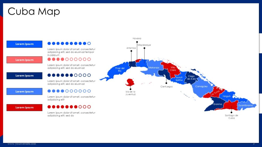 Cuba Map Presentation Templates and Google Slides | SlidesBrain