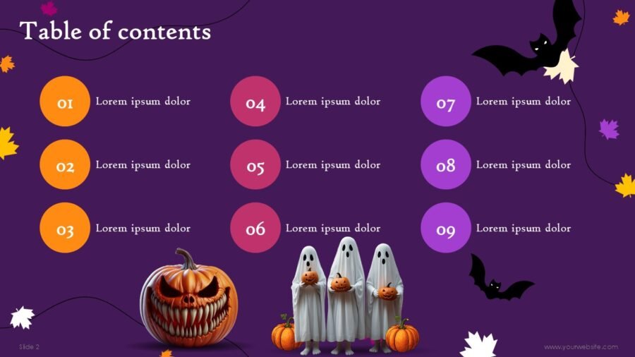 Fright Night Halloween Presentation Template & Google Slides