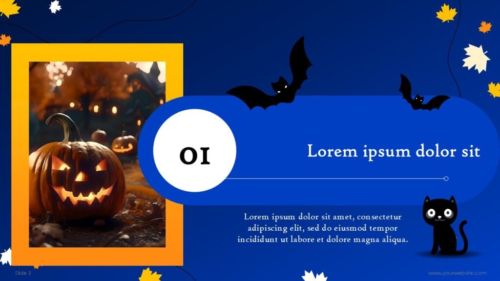 Halloween Celebration Deck Presentation Templates