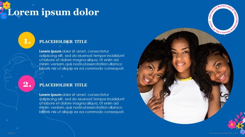 Happy International Women’s Day PowerPoint Templates