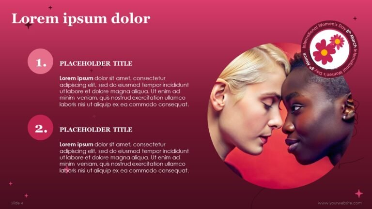 International Women Day PowerPoint Templates & Google Slides