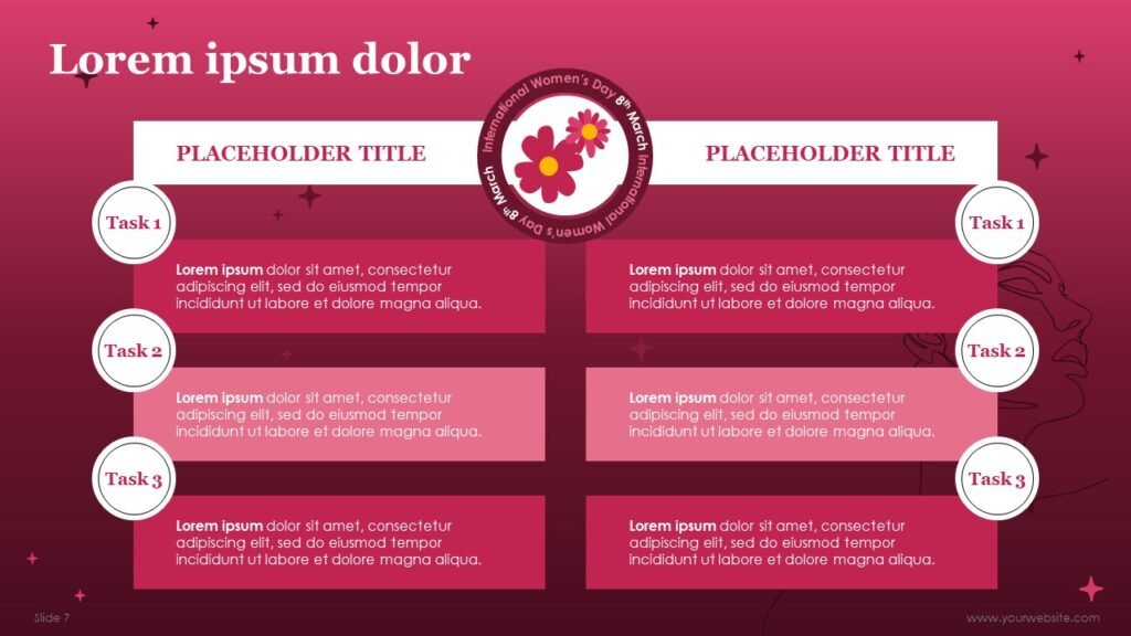 International Women Day Powerpoint Templates Google Slides