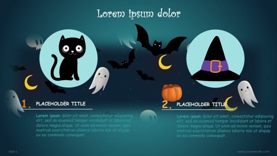 Spooky Halloween Presentation Templates and Google Slides