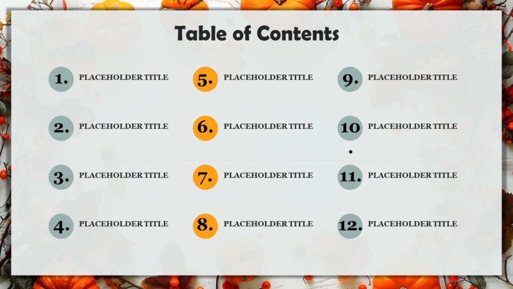 Thanksgiving Day PowerPoint Templates & Google Slides