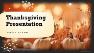 Thanksgiving Presentation Templates and Google Slides