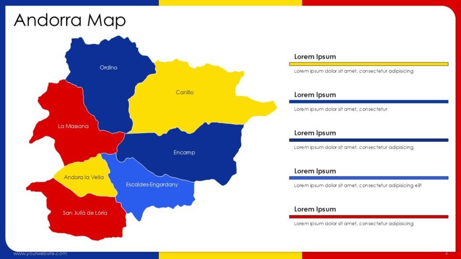 Andorra Map Presentation Templates and Google Slides Themes
