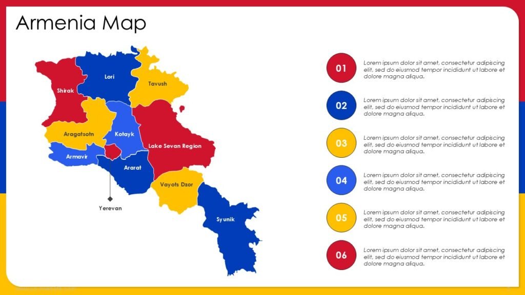 Armenia Map Presentation Templates and Google Slides Themes