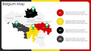 Belgium Map Presentation Templates and Google Slides Themes
