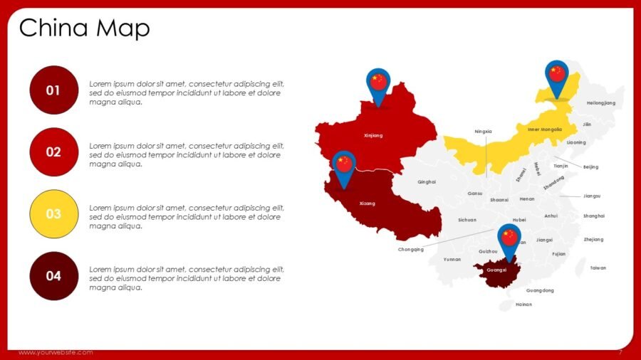 China Map Presentation Templates and Google Slides Themes