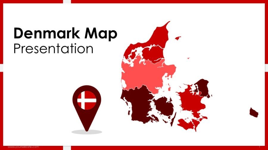 Denmark Map Presentation Templates and Google Slides Themes