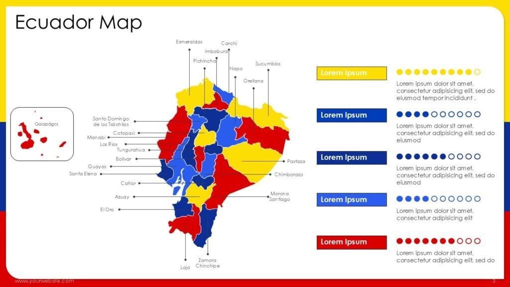 Ecuador Map Presentation Templates and Google Slides Themes