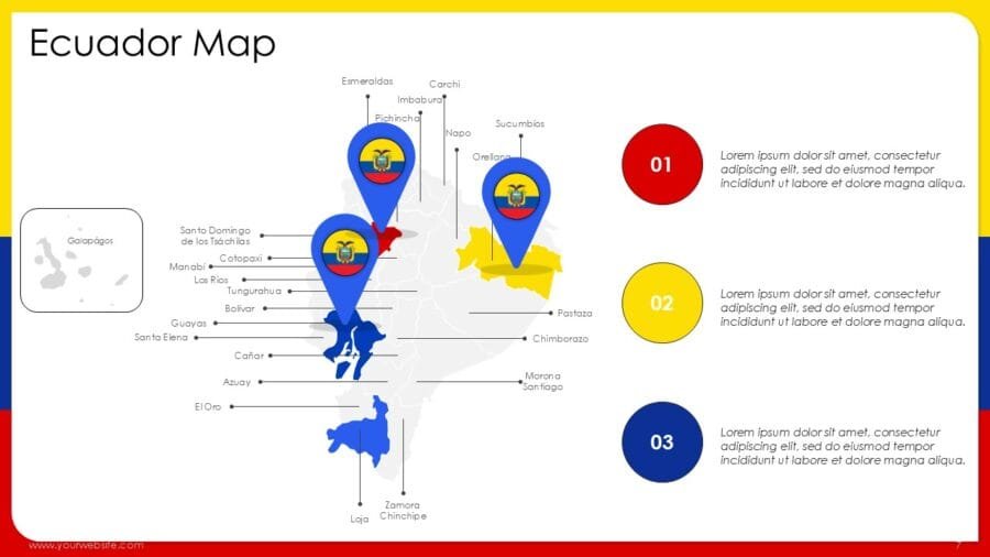 Ecuador Map Presentation Templates and Google Slides Themes