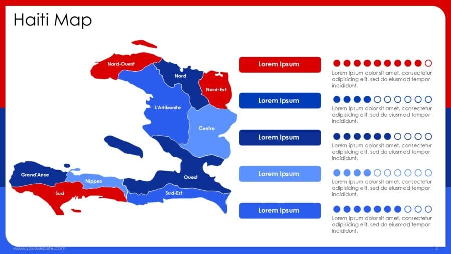Haiti Map Presentation Templates and Google Slides Themes