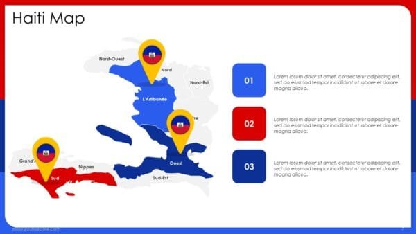 Haiti Map Presentation Templates and Google Slides Themes