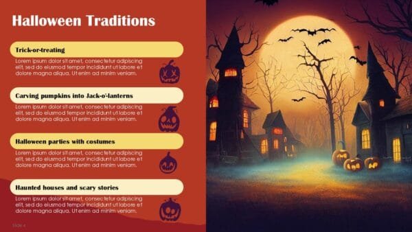History and Fun Behind Halloween Presentation Templates