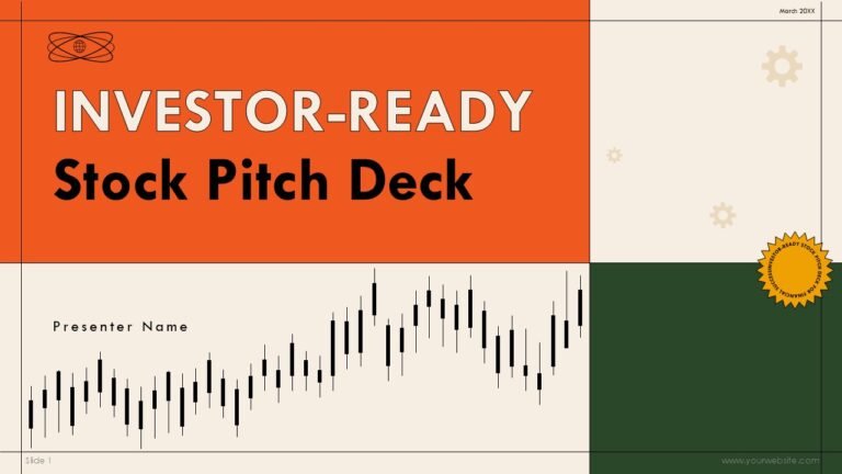 Investor Ready Stock Pitch Deck Templates and Google Slides