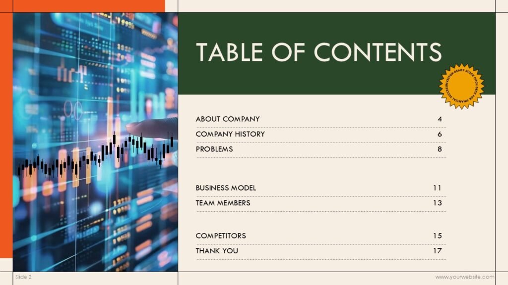 Investor Ready Stock Pitch Deck Templates and Google Slides