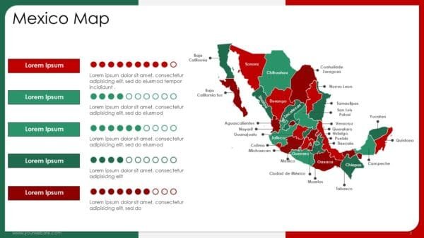 Mexico Map Presentation Templates and Google Slides Themes