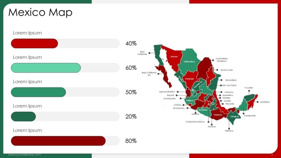 Mexico Map Presentation Templates and Google Slides Themes